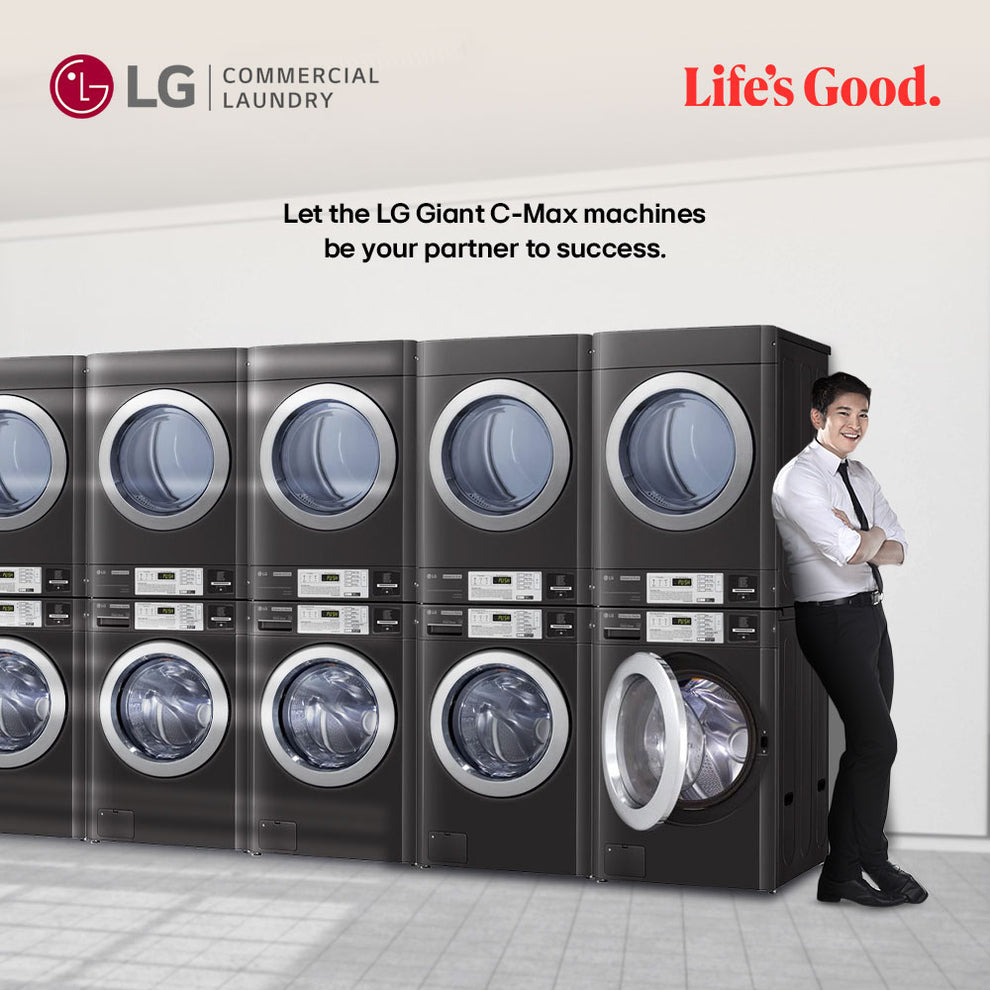 LG COMMERCIAL LAUNDRY MACHINES SET (WASHER&DRYER) – BIGZECORPORATION